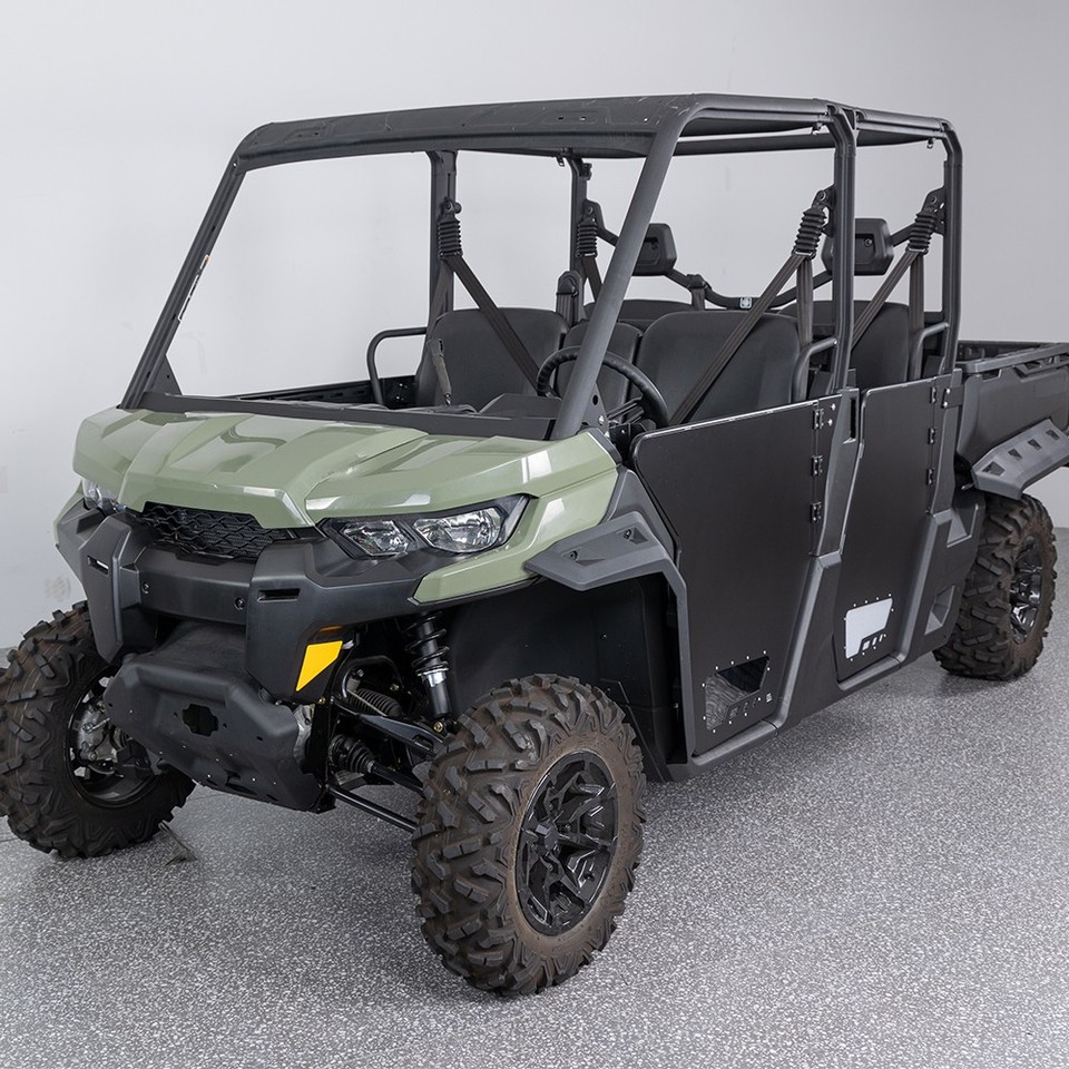 Heavy Duty Aluminum Half Door For Can-Am Defender MAX HD7 HD8 HD9 HD10 ...