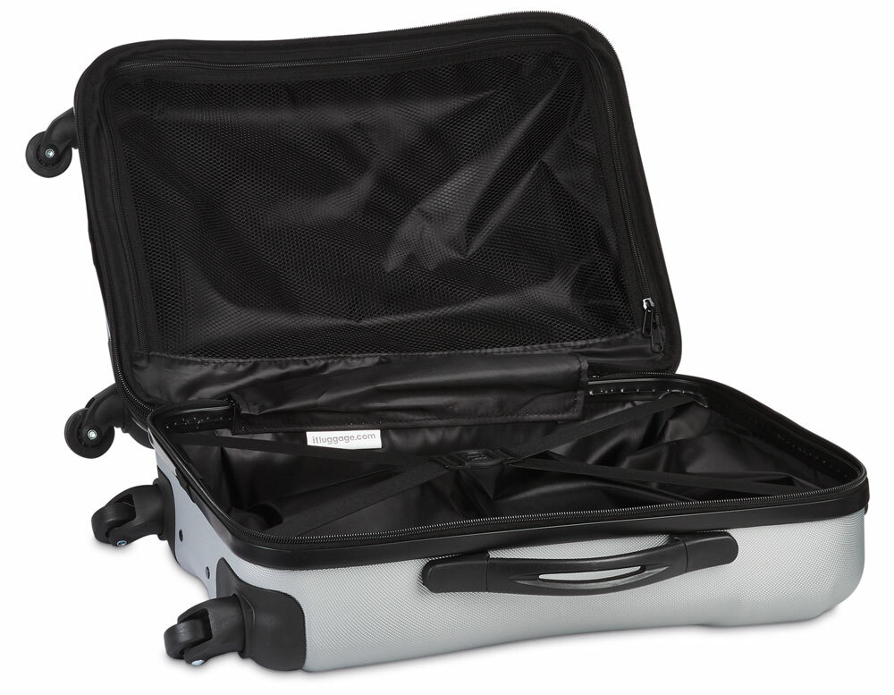 Trolley case with 4 wheels, silver 19" | eBay UK