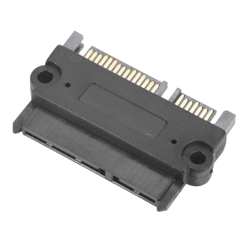 5X(SATA 22P 7 + 15 Male to SATA 22Pin Female Convertor Adapter C7L4 ...