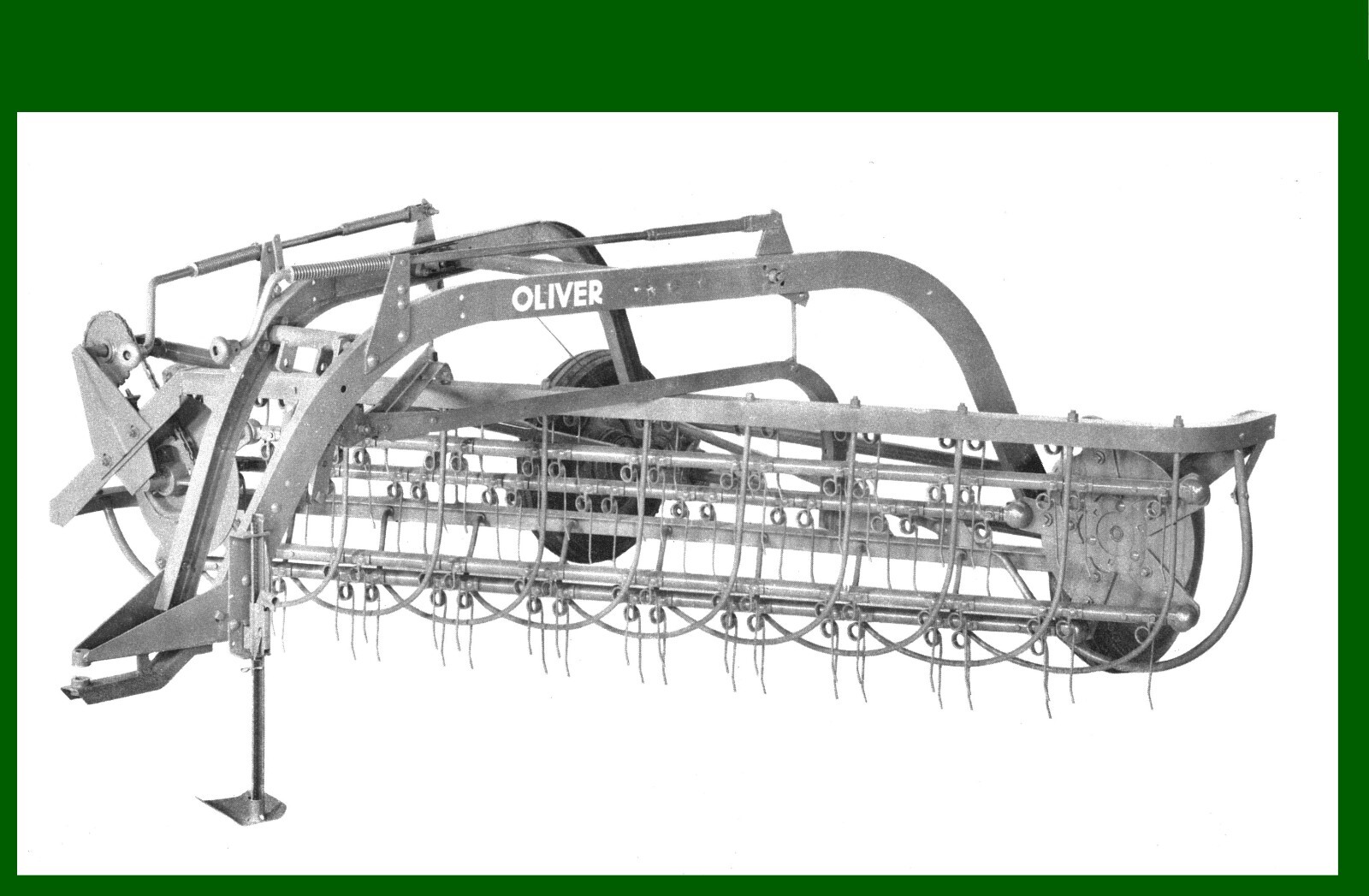 Oliver No. 107 Side Delivery Hay Rake Owner's & Operators Manual Pull ...