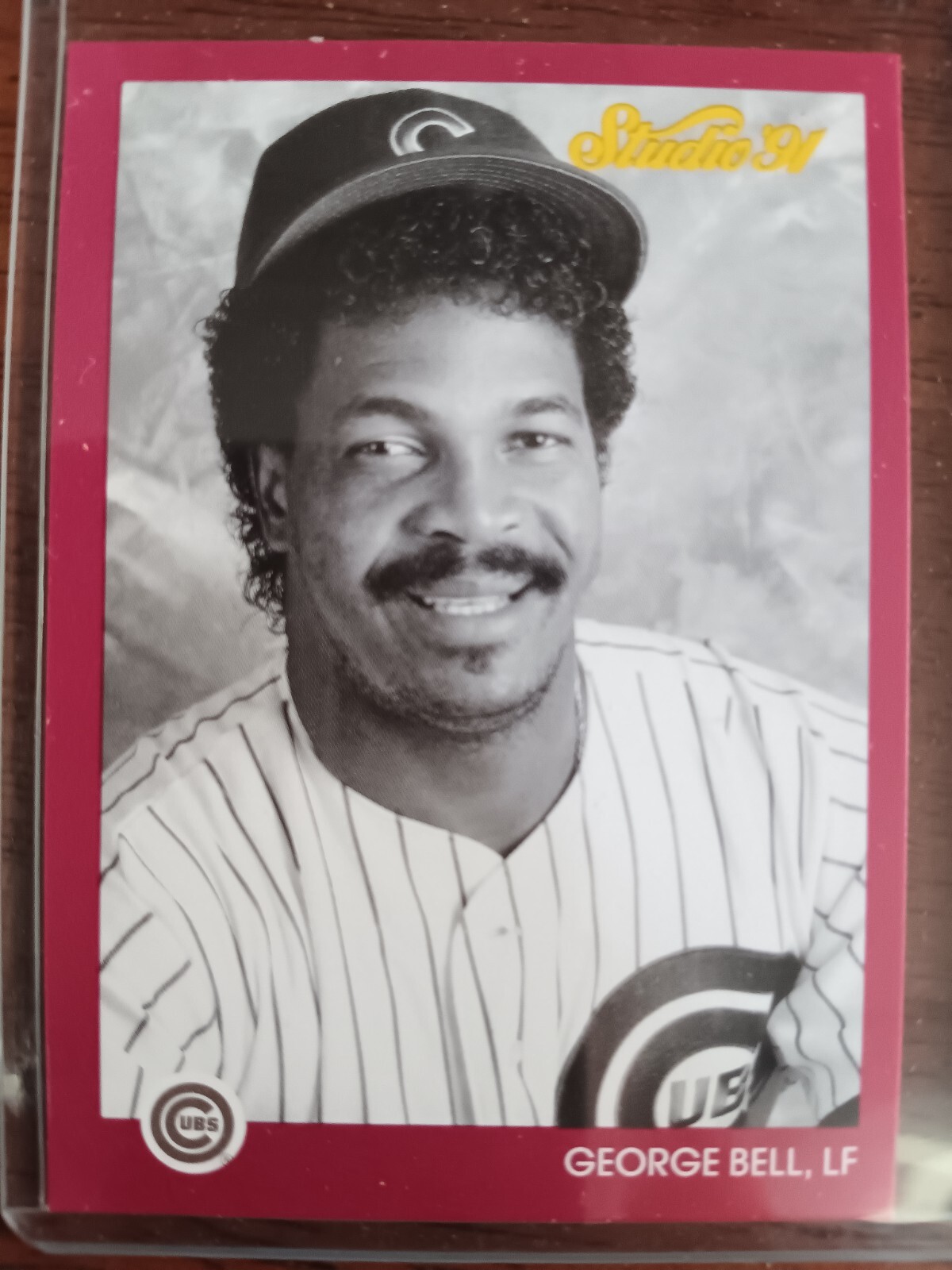 GEORGE BELL CUBS 1991 LEAF STUDIO BASEBALL CARD #151 | eBay