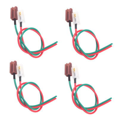 4Sets HEI Distributors Pigtail 12V Power & Tach Wire Harness Connectors ...