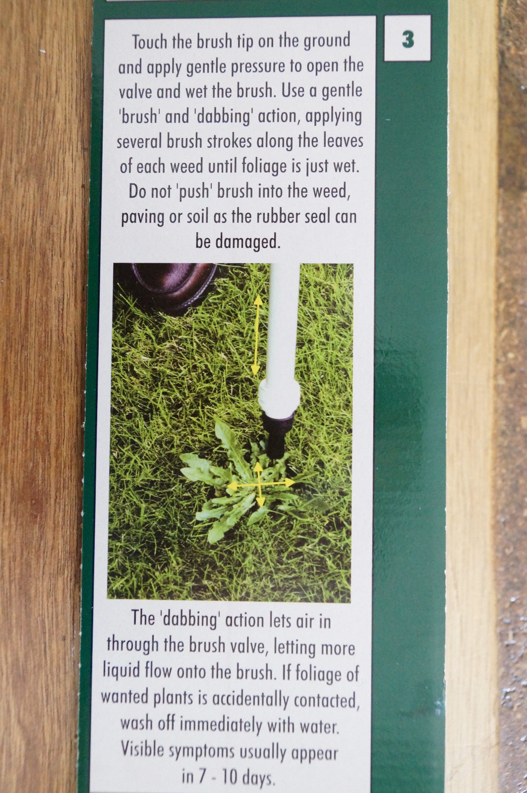 Yates Zero Glyphosate Weeding Brush, Weed Wand Weedicide Applicator No ...