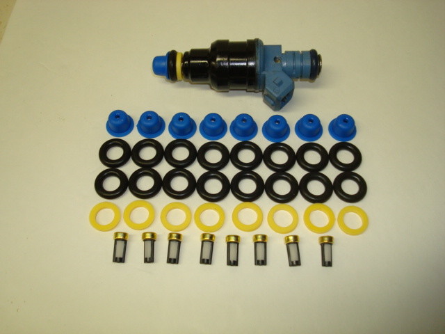 Bosch EV1 Style Fuel Injector Repair Rebuild Kit O-Rings Spacers ...