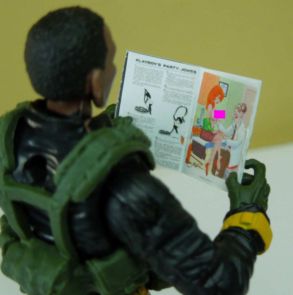 1/18 Scale Custom Playboy GI Joe Cobra Pythona - with interior pages | eBay
