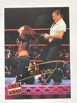 Ivory 2001 Fleer WWF Raw is War #16 RC Rookie Card WWE | eBay