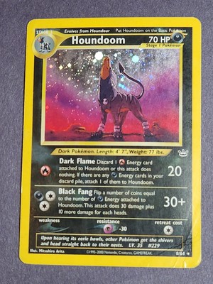 Unlimited Houndoom Neo Revelation - Holo Rare 8/64 - Pokemon Card | eBay