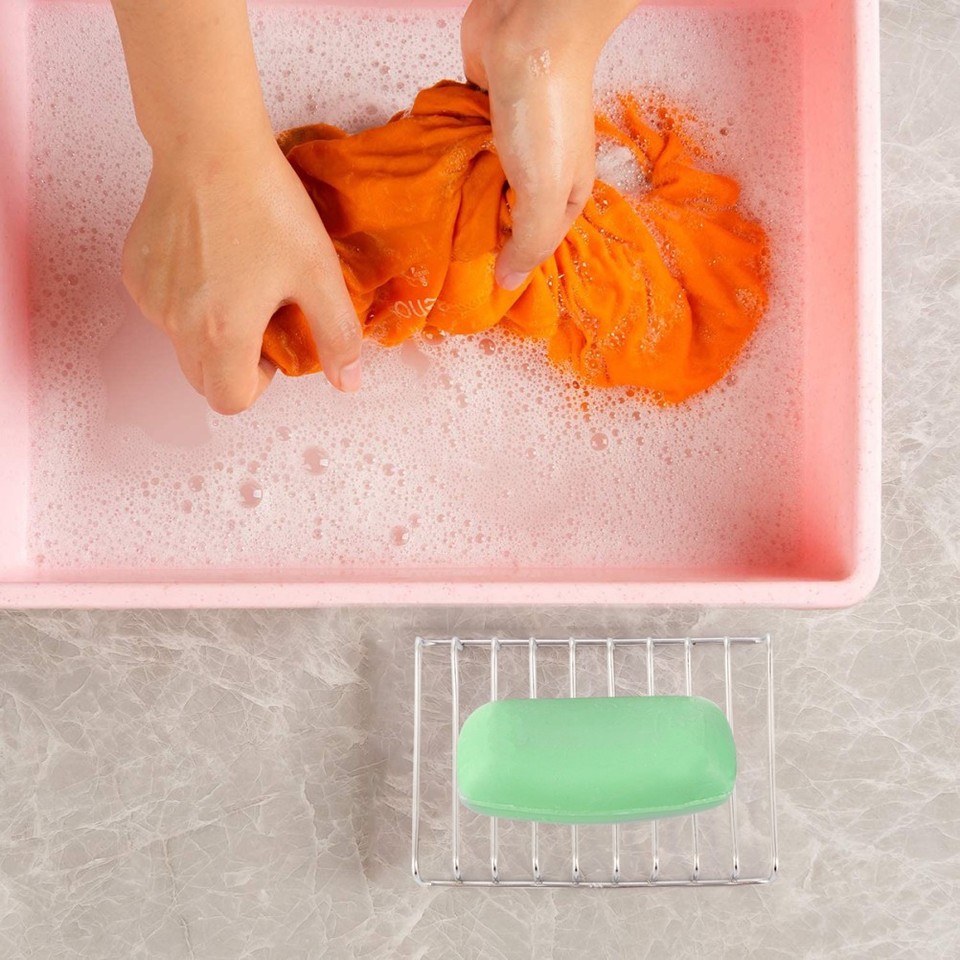 Bathroom Accessory Soap Holder Stand Stainless Steel Kitchen Tray ...