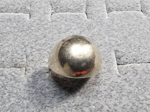 GRANDMA GRABE'S BEAUTIFUL VINTAGE 925 STERLING SILVER DOME RING SIZE 8 ...