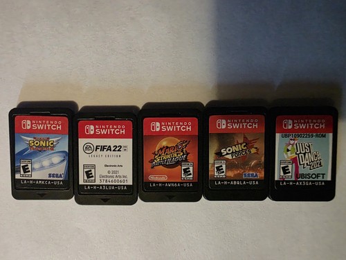 Nintendo Switch Game Bundle!! 5 games Including MARIO, FIFA, SONIC and ...