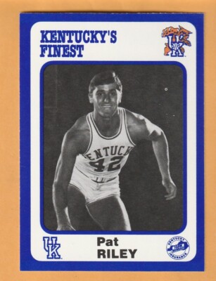 Pat Riley Kentucky Wildcats 1988 Card #198 HOF Schenectady New York 4Q ...