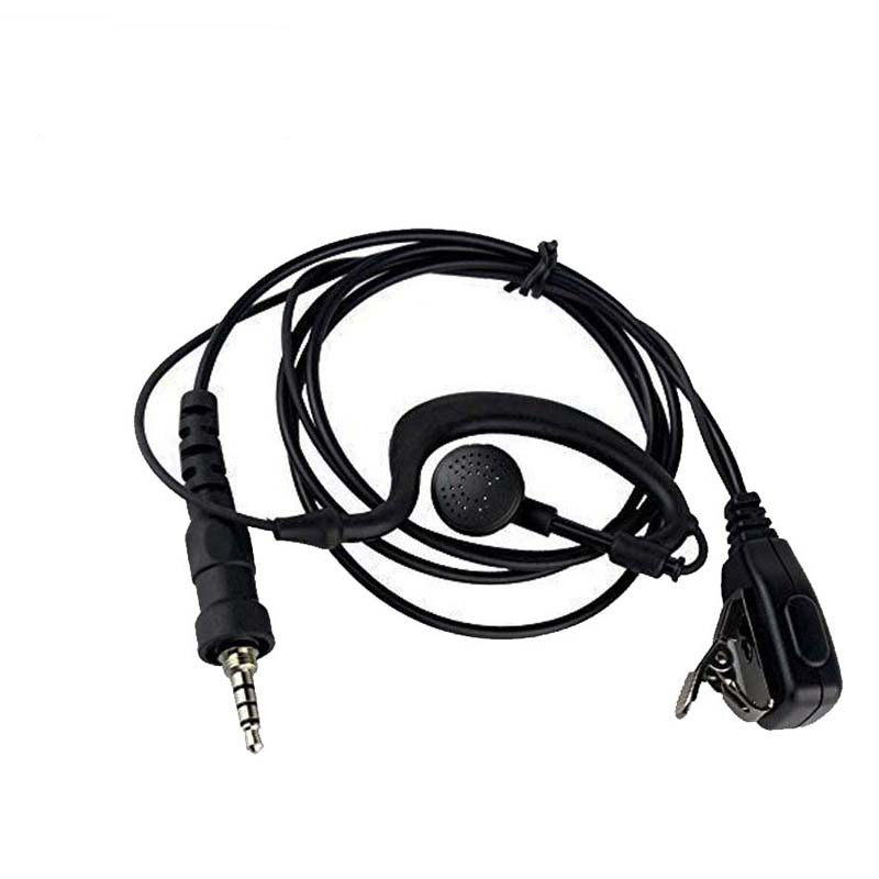 G Shape Earpiece For Yaesu Vertex Radio VX-6R VX-7R VX-6E VX-7E FT-270R ...