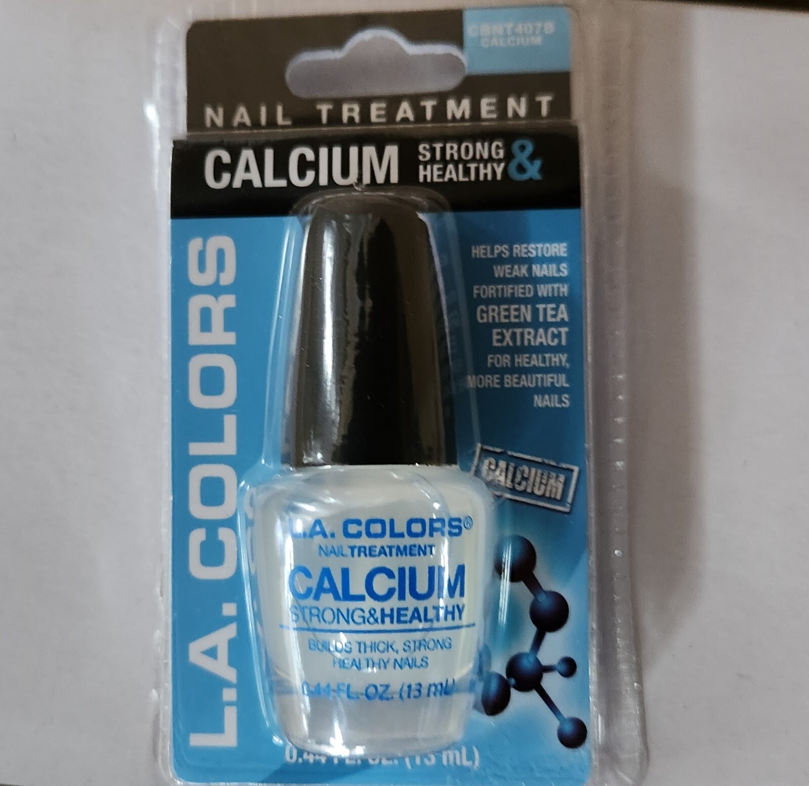 28 cases 144 pcs each LA Colors nail polish Calcium Strength Treatment ...