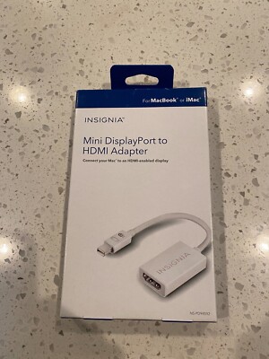 Insignia mini displayport to HDMI Adaptor for MAC, New in Box | eBay