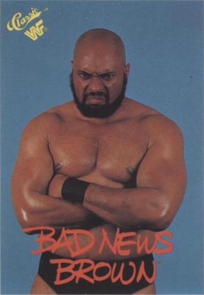 1990 Classic WWF - #79 Bad News Brown for sale online | eBay