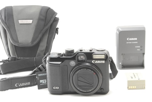 [NEAR MINT] Canon PowerShot G10 Black 14.7MP Compact Digital Camera ...