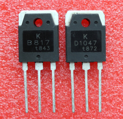 10pairs KTB817/KTD1047 2SB817/2SD1047 B817/D1047 Transistor TO-3P | eBay