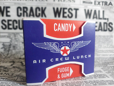 American WW2 Air Crew Lunch - 1944 issue repro box - no contents | eBay