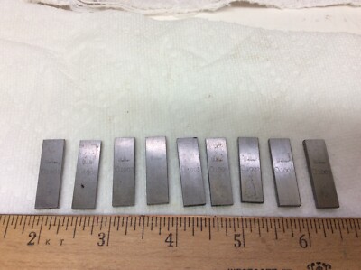 Gauge Blocks - Webber Gauge Blocks