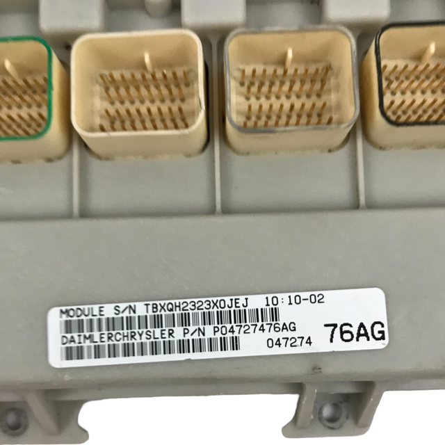 04-05 Dodge Caravan Body Control Module BCM Computer 04727476AG for ...