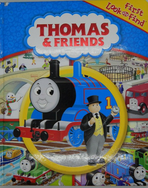 THOMAS AND FRIENDS - First Look and Find Book (2011) Toddlers Board ...