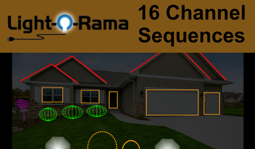 (NEW 2025!) Selection Of 16 Channel Light-O-Rama Halloween Sequences ...