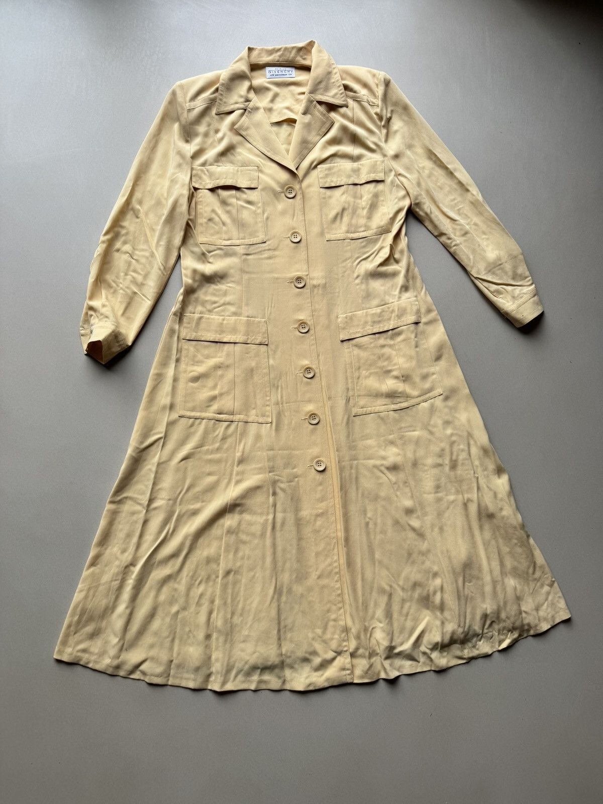 80’s Givenchy En Plus Overall Dress Cargo - Gem