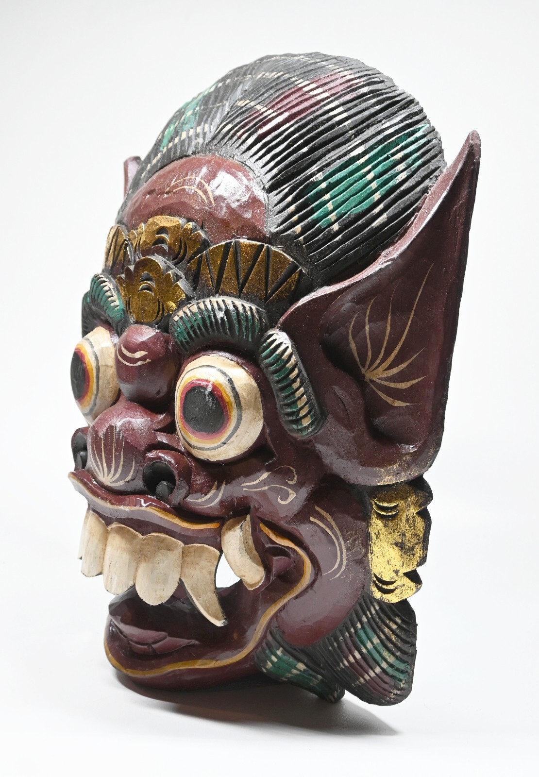 Large Aggressive DEMON Mask from Bali | eBay