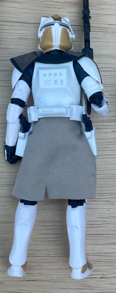 HASBRO Star Wars Black Series Scale Clone Trooper Commander Bly Figure ...