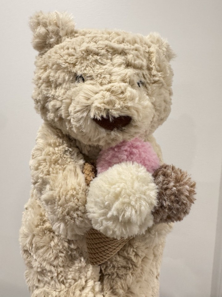 Authentic Jellycat Bartholomew Bear Ice Cream New York Limited Edition ...