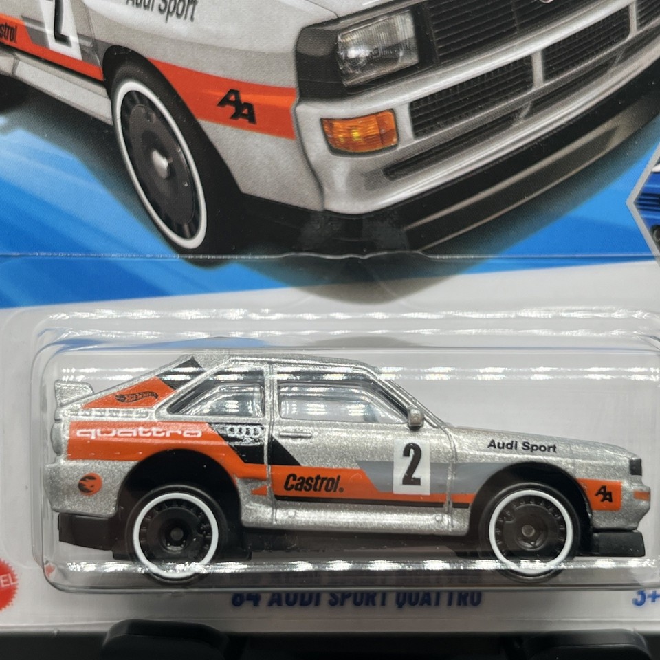 Hot Wheels Wrecked ERROR 2025 '84 AUDI SPORT QUATTRO Treasure Hunt ...