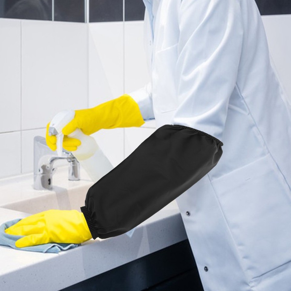 2 Pairs Oil Resistant Arm Sleeves Covers Oversleeves For Cooking Tasks ...