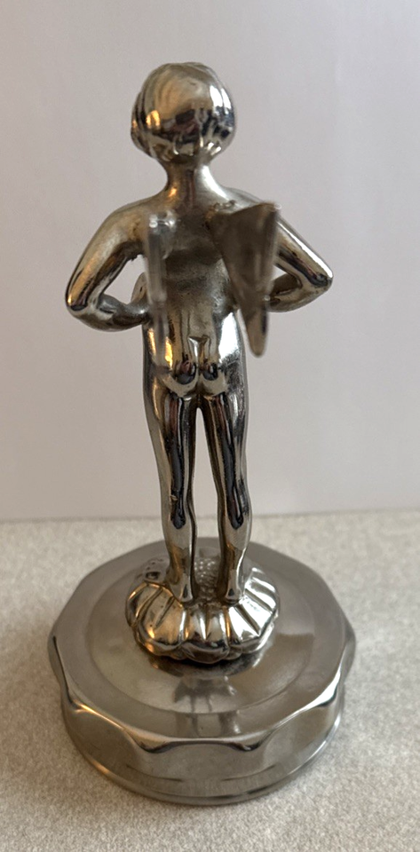 Vintage Radiator Cap Hood Ornament Woman With Wings | eBay