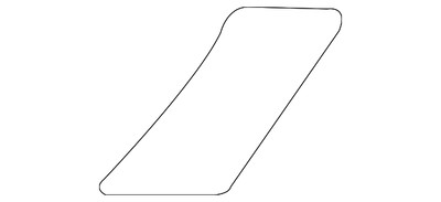 Genuine GM Film-Rr W/H Tr Fin Pnl Protv (Frt Of Rear Whl House ...