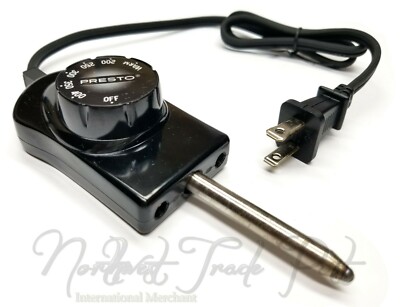 Presto Model 0690005 Skillet Temperature Control Heat Probe Power Cord ...