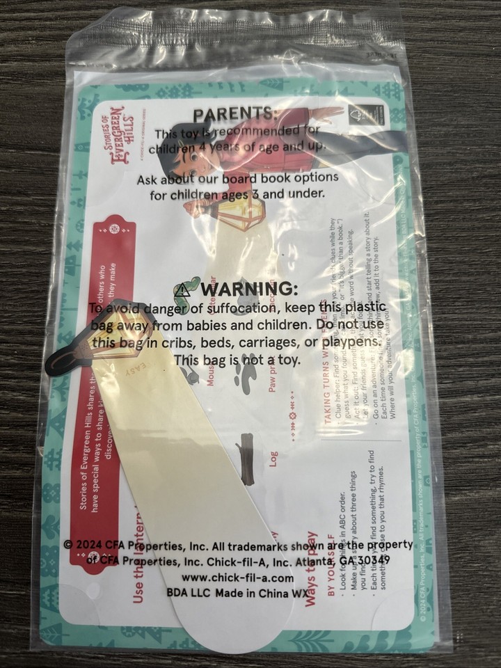 2024 Chick-Fil-A Stories Of Evergreen Hills Book - The Spark Tree ...