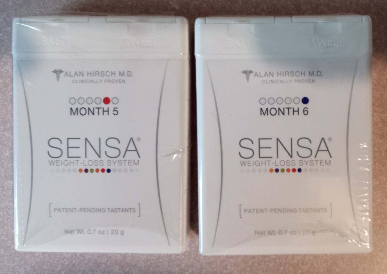 SENSA WEIGHT LOSS SYSTEM MONTHS 5 & 6 NEW SEALED Expired 4/09/2014 Free ...