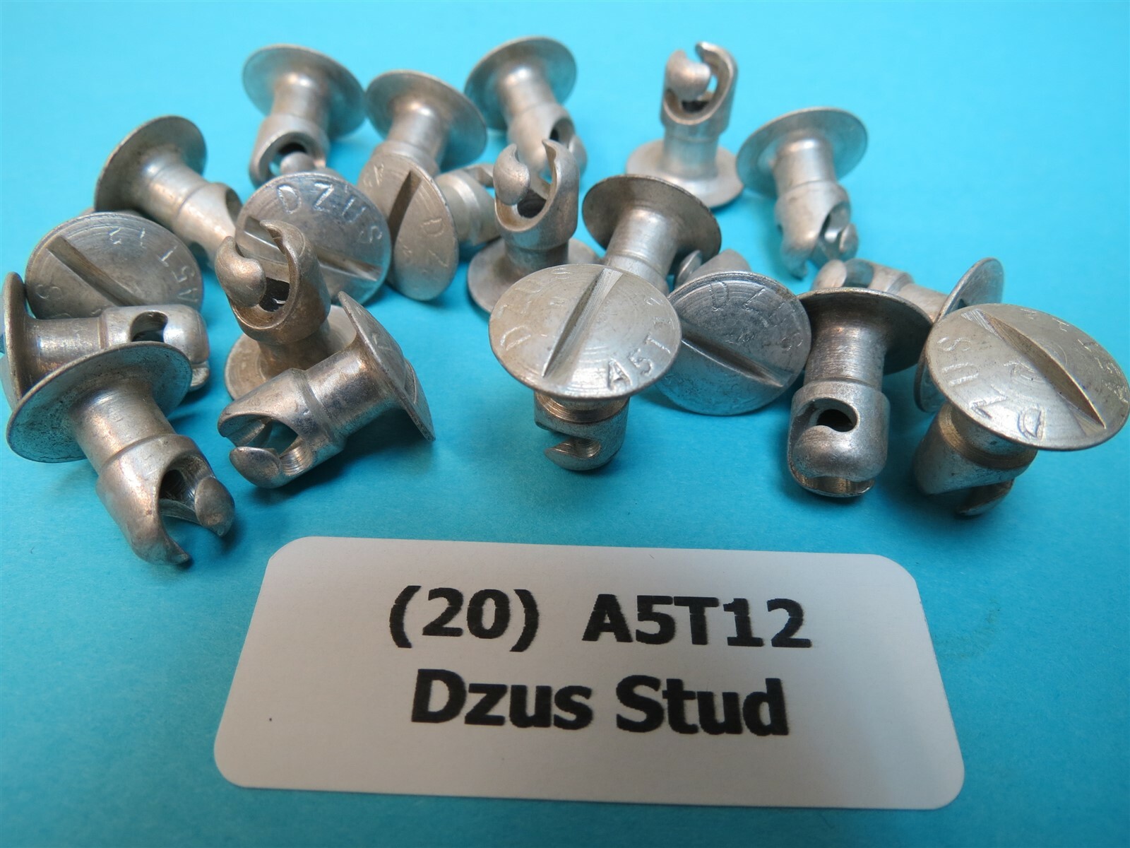 Dzus A5T12 Size #5 Quarter 1/4 Turn Studs Fastener Aircraft Race Sprint ...