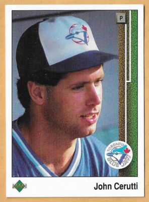 JOHN CERUTTI TORONTO BLUE JAYS #129 - UPPER DECK NM-MT 1989 | eBay