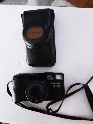 Vintage 1988 Cannon "SURE SHOT ZOOM" Camera - Used, Untested,has a ...