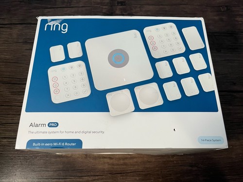 Ring Alarm Pro 14 Piece Home Security System With Built-In eero Wi-Fi 6 ...