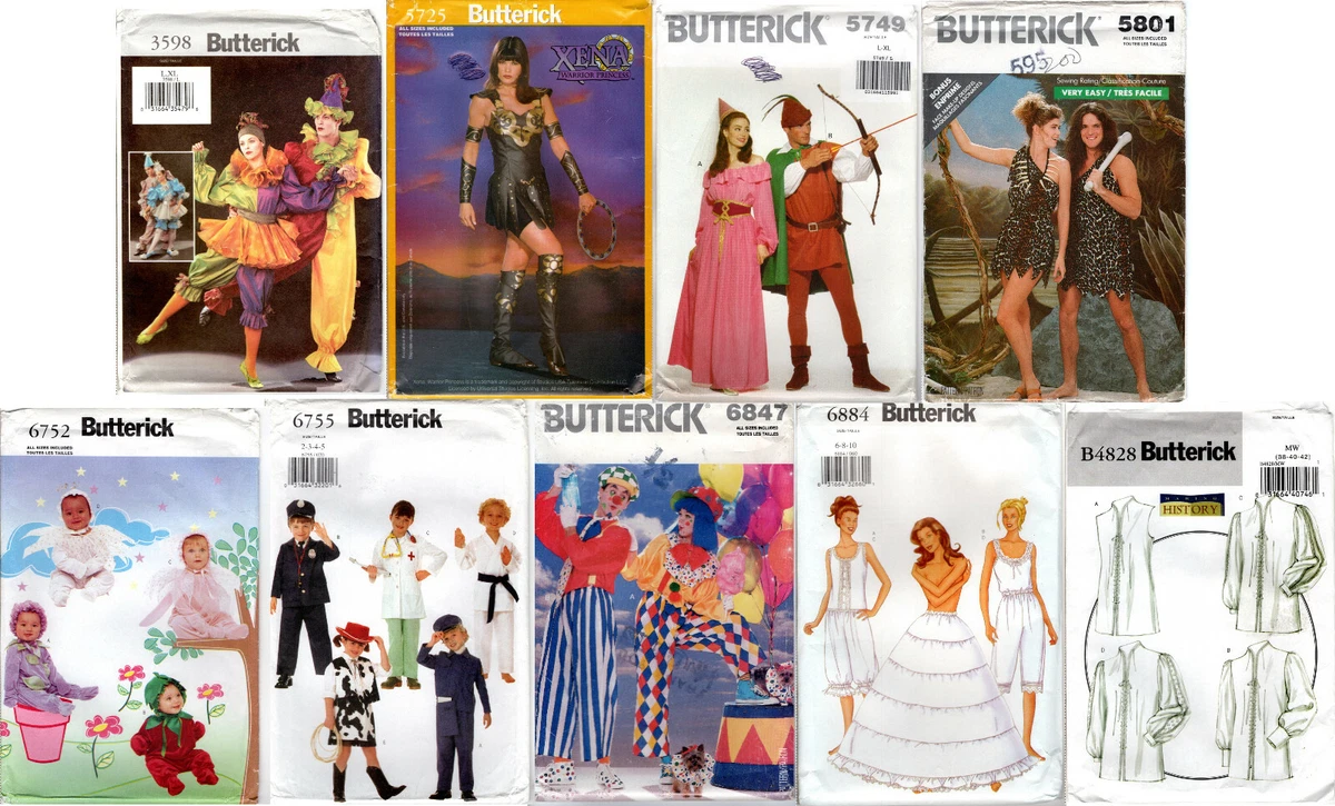 Butterick Halloween Patterns