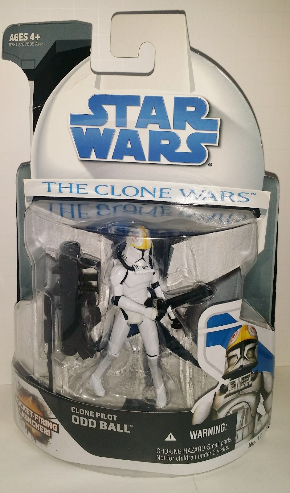 STAR WARS Clone Wars Figure Set ~ CLONE PILOT ODD BALL NEW/Sealed 2008 Launcher | eBay