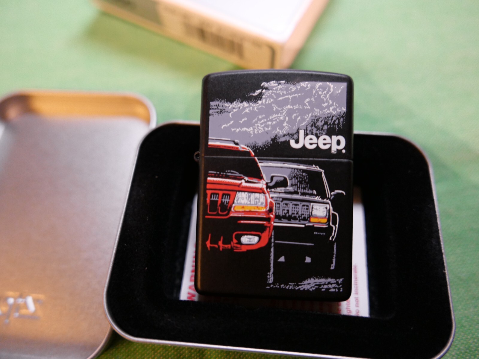 ZIPPO SILHOUETTES JEEP LIGHTER 1999 | eBay