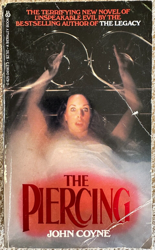 The Piercing by John Coyne 1980 Berkley Books 1st pb print Vintage Horror OOP | eBay