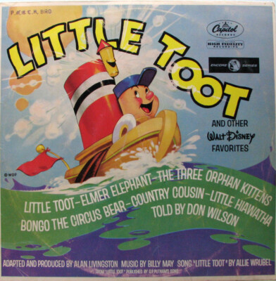 LITTLE TOOT And Other Walt Disney Favourites LP SirH70 | eBay Australia