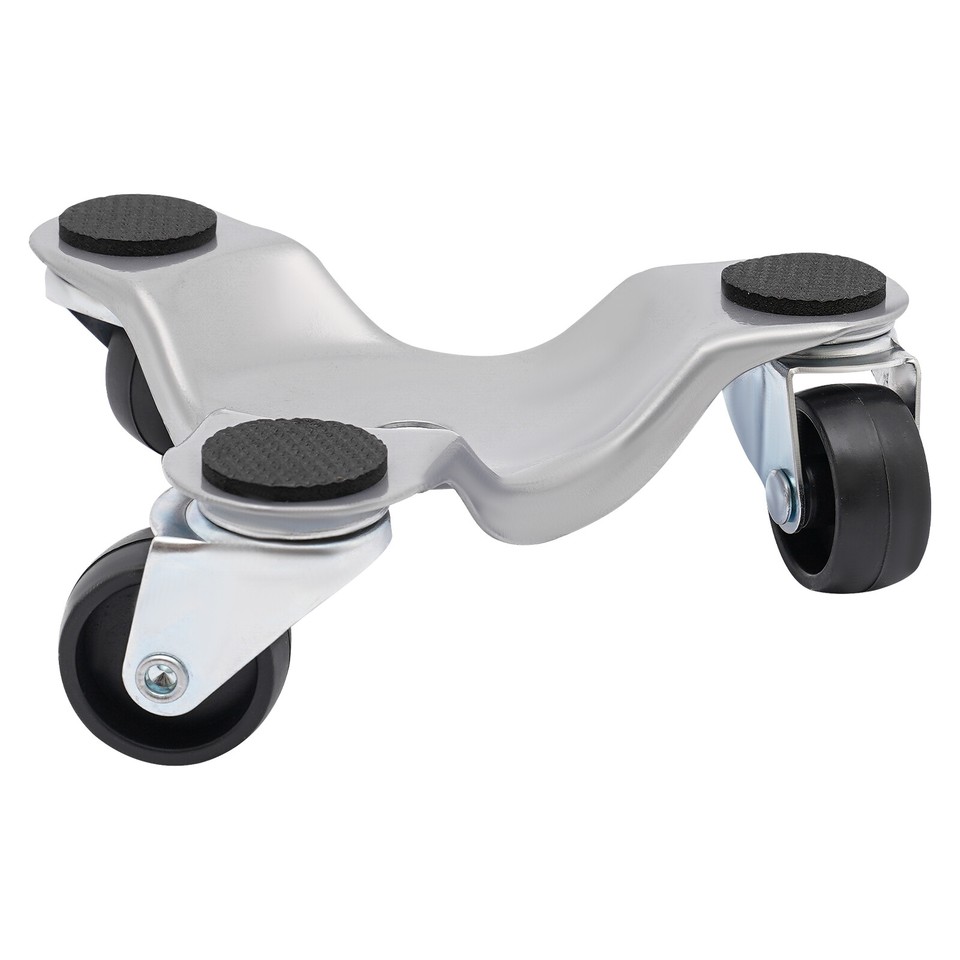 3 Wheel Iron Tri Dolly Triangle Swivel Caster Wheel Furniture Moving ...