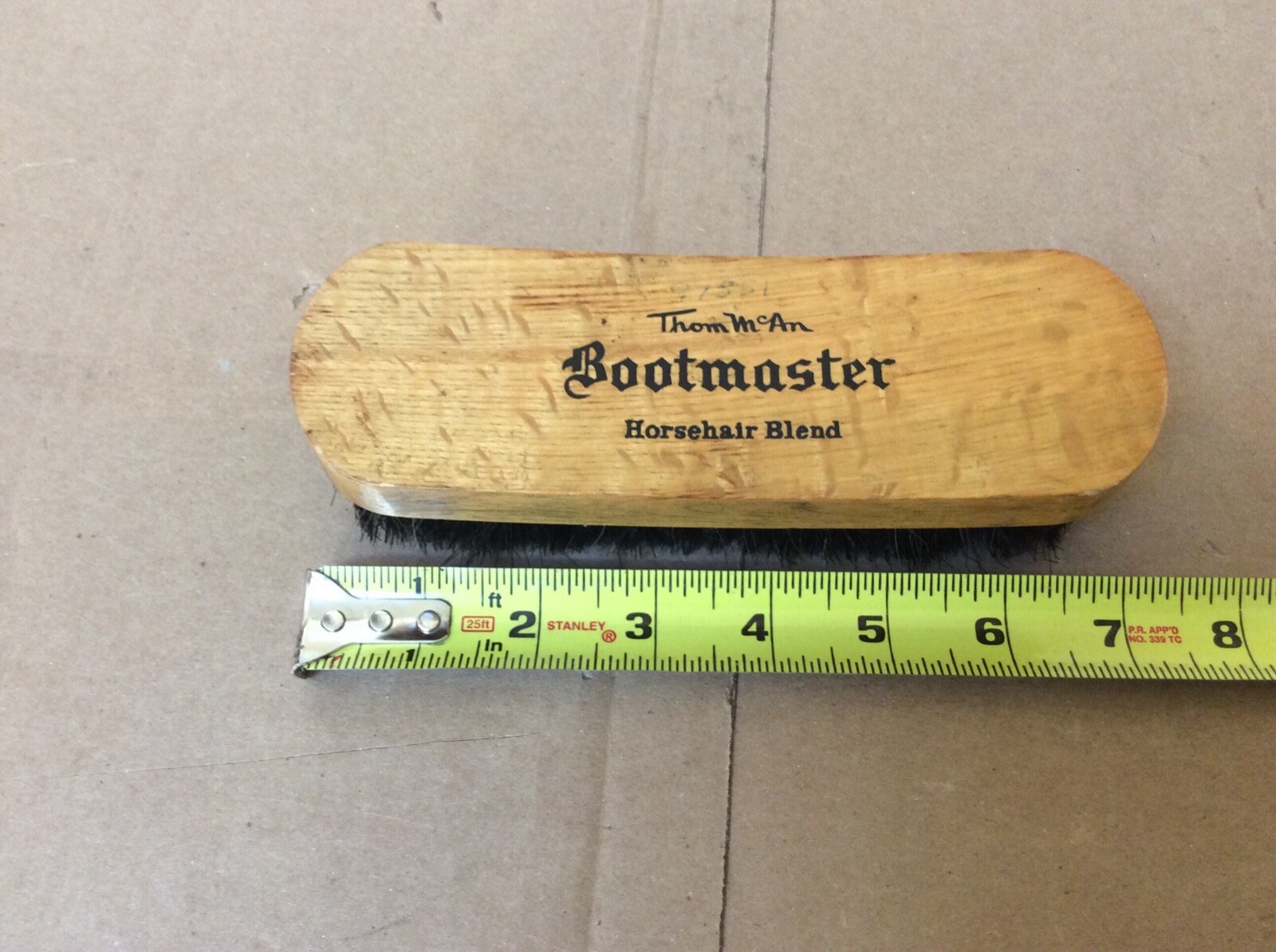 Thom Mcan Bootmaster Boot Brush Vintage Horsehair and… - Gem