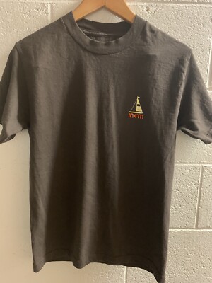 In4mation Hawaii Logo Sail Boat Mens Small Brown Crew Shortsleeved T ...