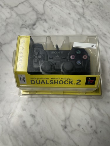 Sony PlayStation 2 Dual Shock Analog Controller - Black New Sealed! | eBay
